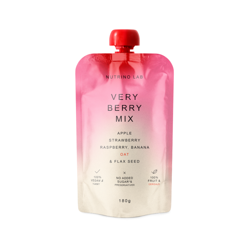 PIURE: VERY BERRY MIX, NUTRINO LAB, 180g